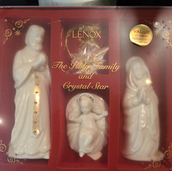 Lenox | Holiday | Lenox China Jewels Collection The Holy Family ...